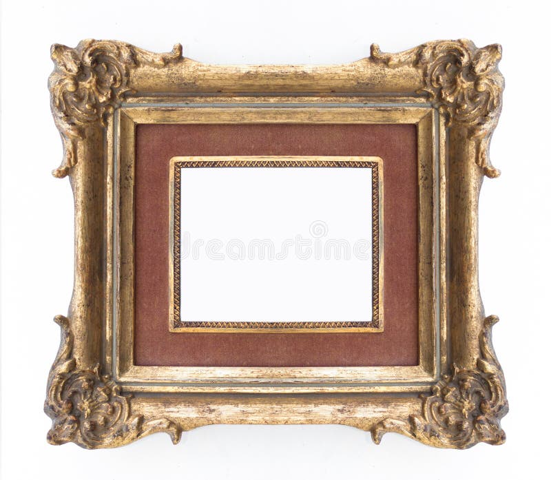 Decorative Golden Frame - Ornate Frame , Classical Stock Photo - Image ...