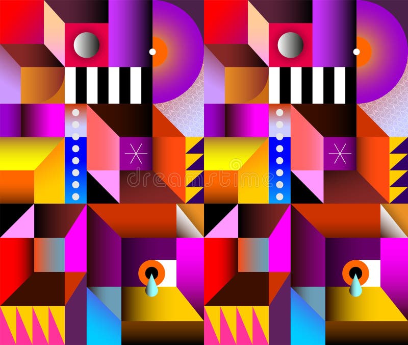 Decorative Gradient Vector Background Stock Vector - Illustration of ...