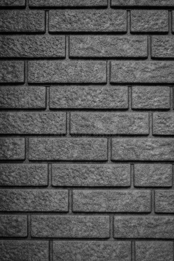 Texture of Gray Embossed Decorative Bricks Stock Image - Image of ...