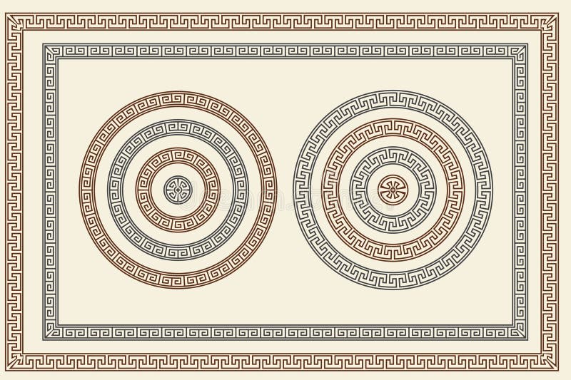 Greek Key Frames Stock Illustrations – 2,276 Greek Key Frames Stock ...