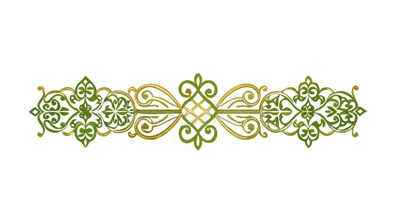 Decorative Green Floral Pattern Stock Illustrations – 465,651 ...