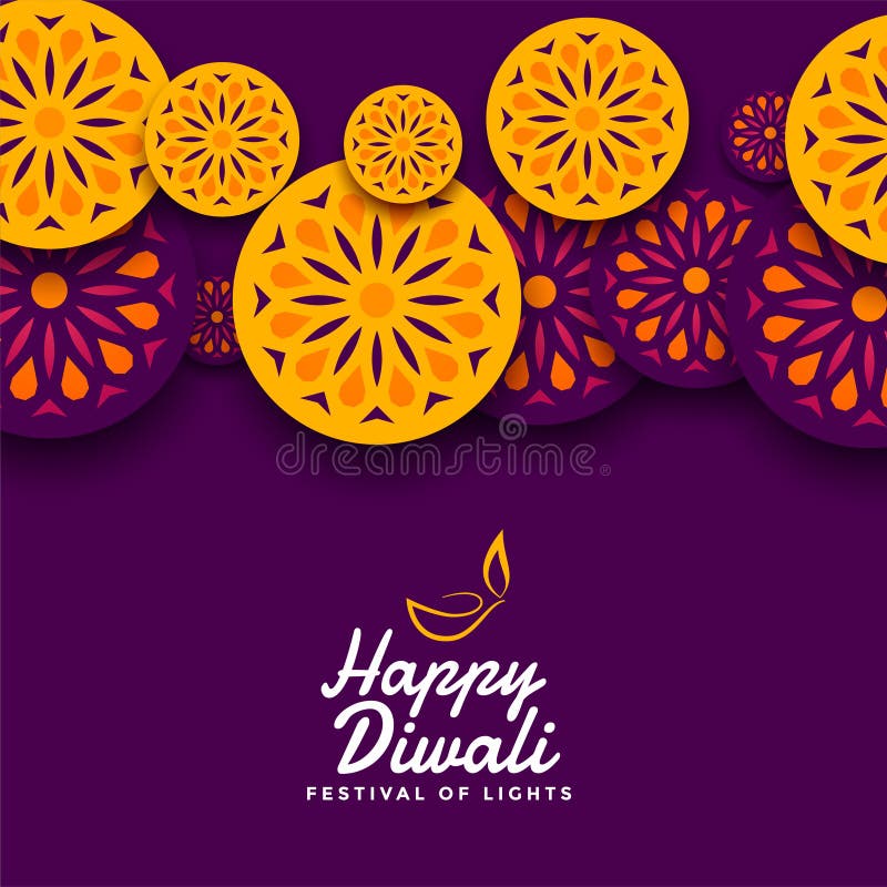 Decorative Happy Diwali Festival White Background Design Stock Vector ... Decorative Happy Diwali Festival White Background Design Stock Vector ...