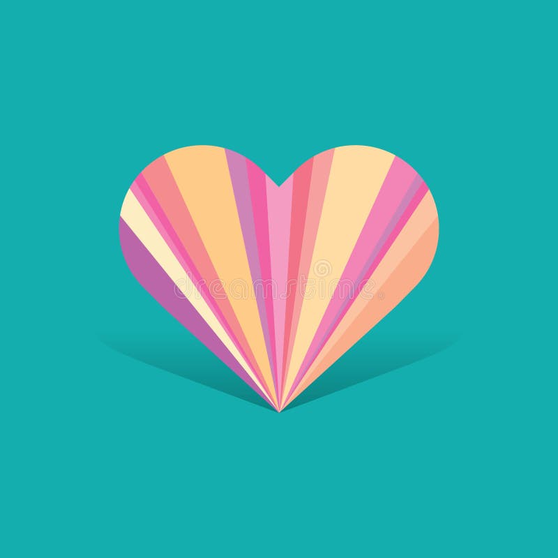 Decorative Heart Design. Vector Illustration Decorative Design Stock ...