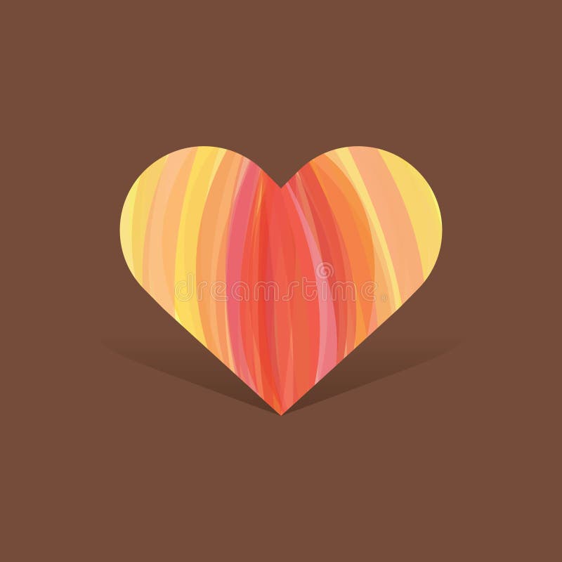 Decorative Heart Design. Vector Illustration Decorative Design Stock ...