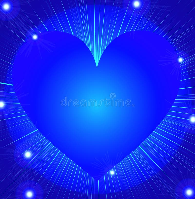 Decorative Heart Shape stock illustration. Illustration of heart - 77125173