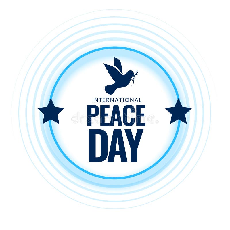 Decorative International Peace Day Poster for Humanity Vector ...