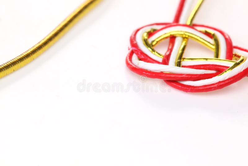 Decorative Japanese Cord Made from Twisted Paper Stock Image - Image of ...