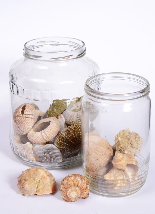 Decorative jars stock photo. Image of glass, jars, natural - 37443256