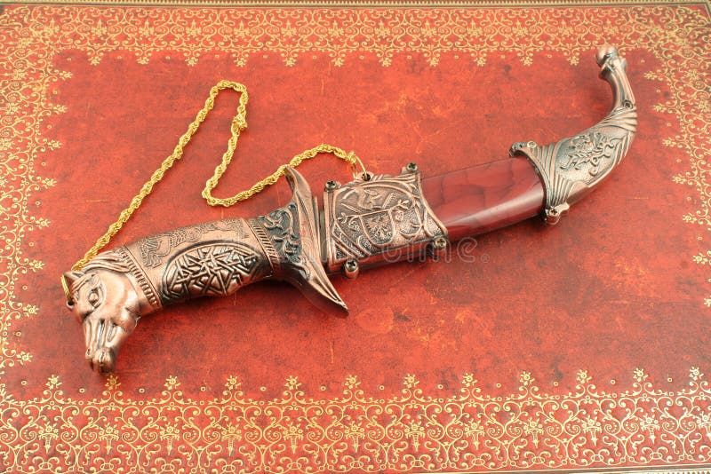 Decorative knife stock image. Image of asian, decoration - 1884235