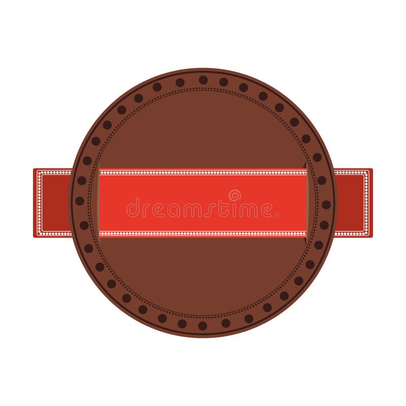 Decorative label icon stock vector. Illustration of message - 79970198