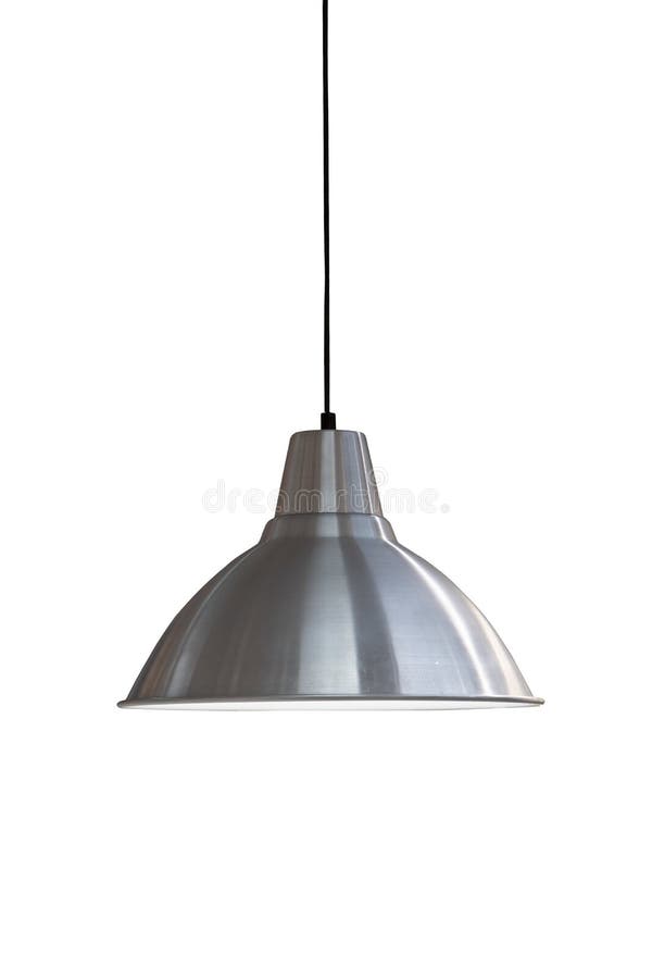 Decorative Lamp Hanging from the Ceiling.modern Lamp Isolated on White ...