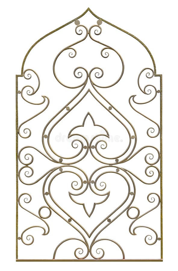 Decorative lattice. stock photo. Image of boundary, background - 44921182