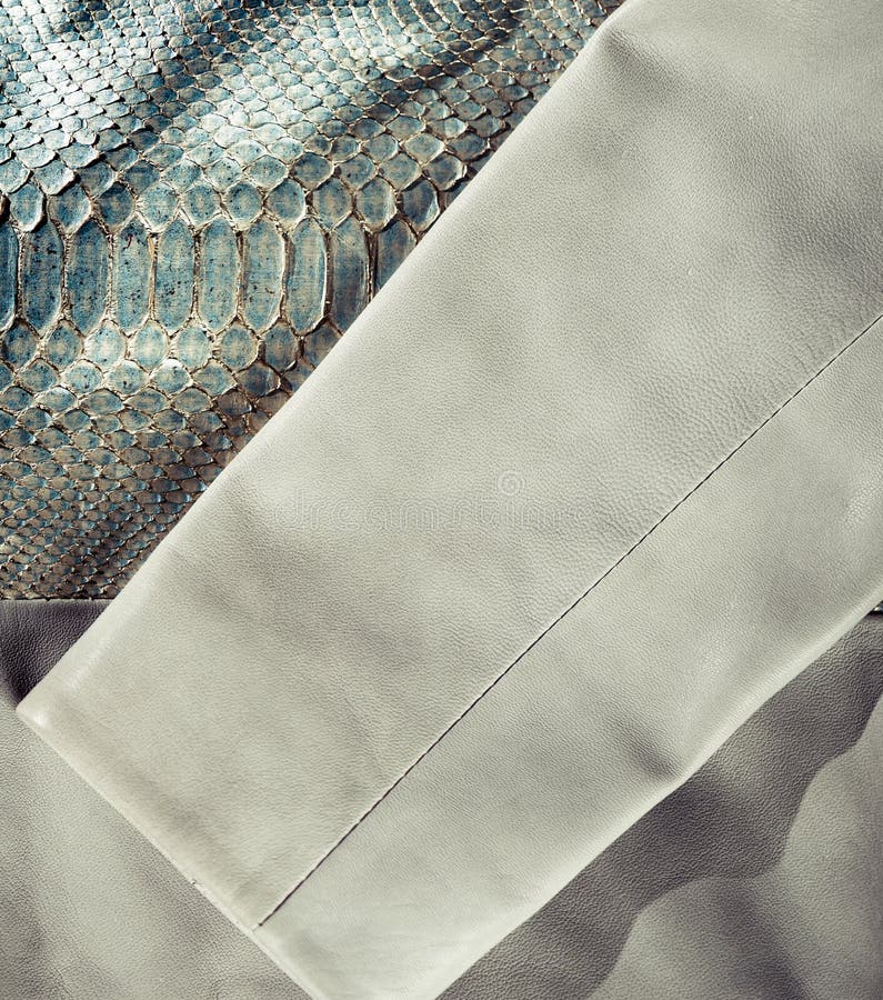 Decorative Leather Outfit Texture Stock Photo - Image of skin, color ...