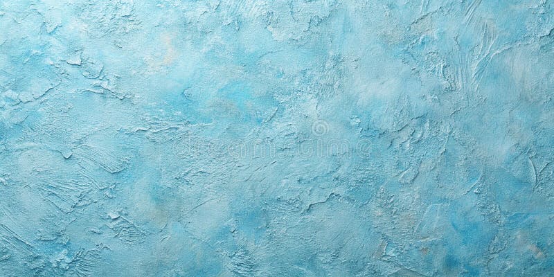 Decorative Light Blue Venetian Plaster Wall with Abstract Stucco ...