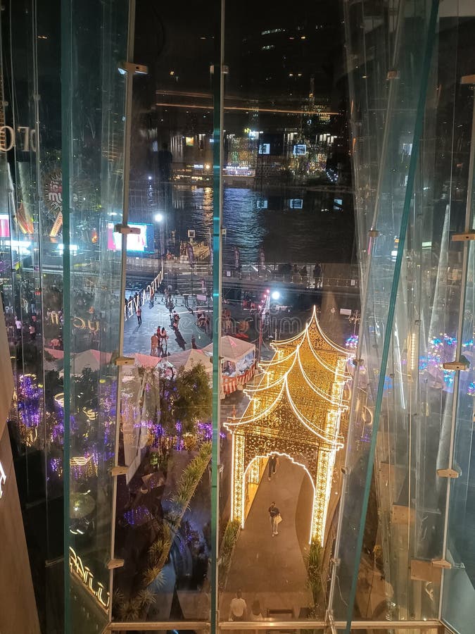 Decorative Light at ICONSIAM Editorial Stock Photo - Image of sparkle ...