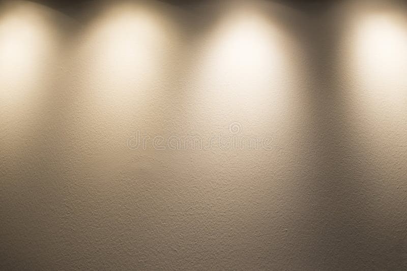 Decorative Lighting Decorates the Walls and Shadows the Empty Space for ...