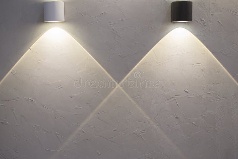 Decorative Lighting Decorates the Walls and Shadows the Empty Space for ...