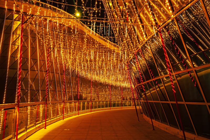 Decorative Lighting Effects Buildings Stock Photos - Free & Royalty ...