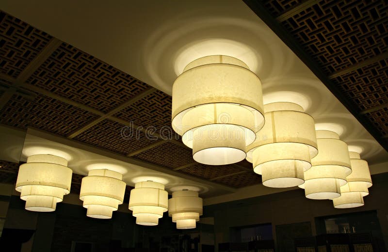 Decorative lights stock photo. Image of circle, ceiling - 6683794