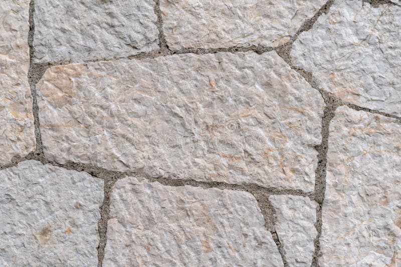 Decorative Limestone on Facade of the Building As a Background or ...