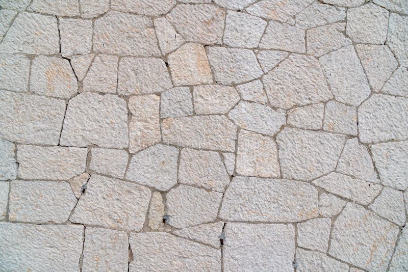 Decorative Limestone on Facade of the Building As a Background or ...