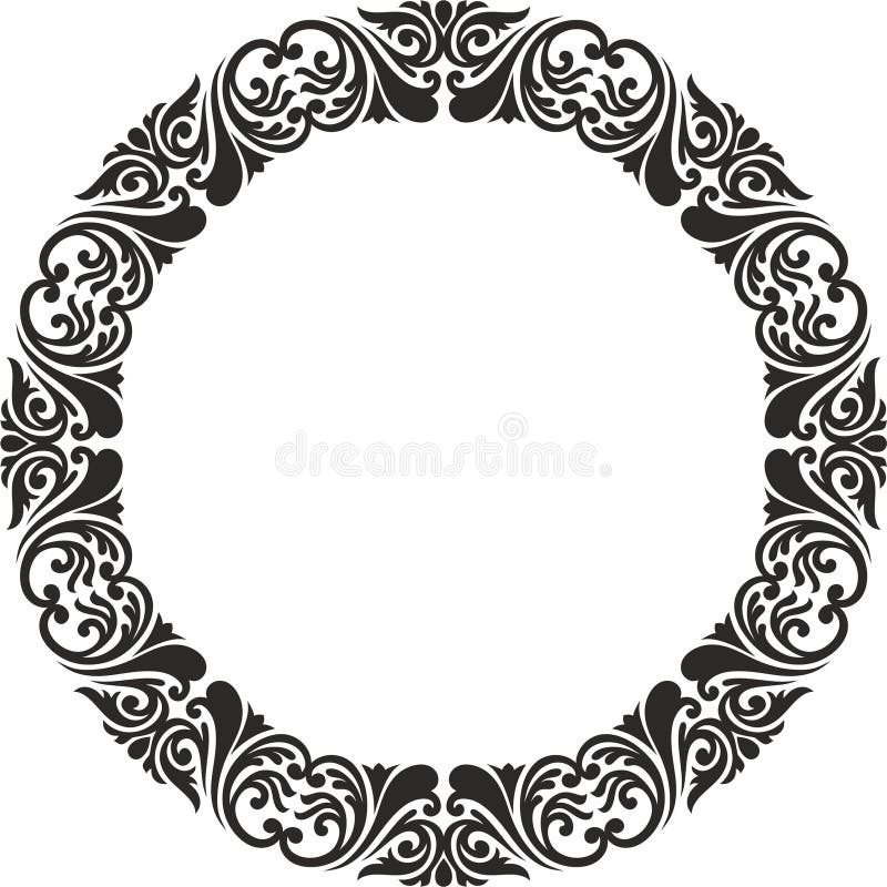 Decorative Line Art Frames for Design Template. Stock Vector ...