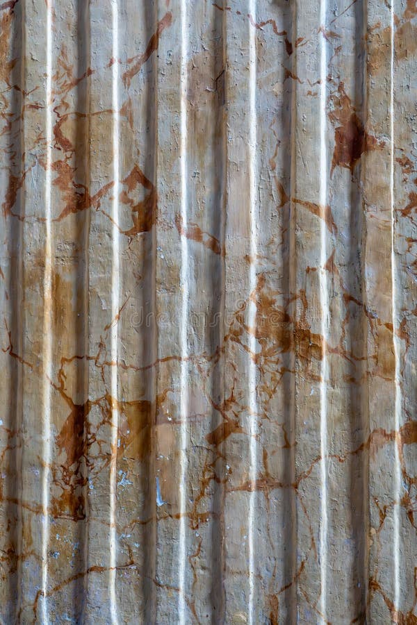 Decorative Marble Column Texture Stock Image - Image of detail ...