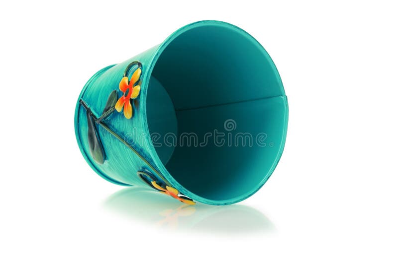 Decorative Metal Pot stock photo. Image of metal, material - 26339416