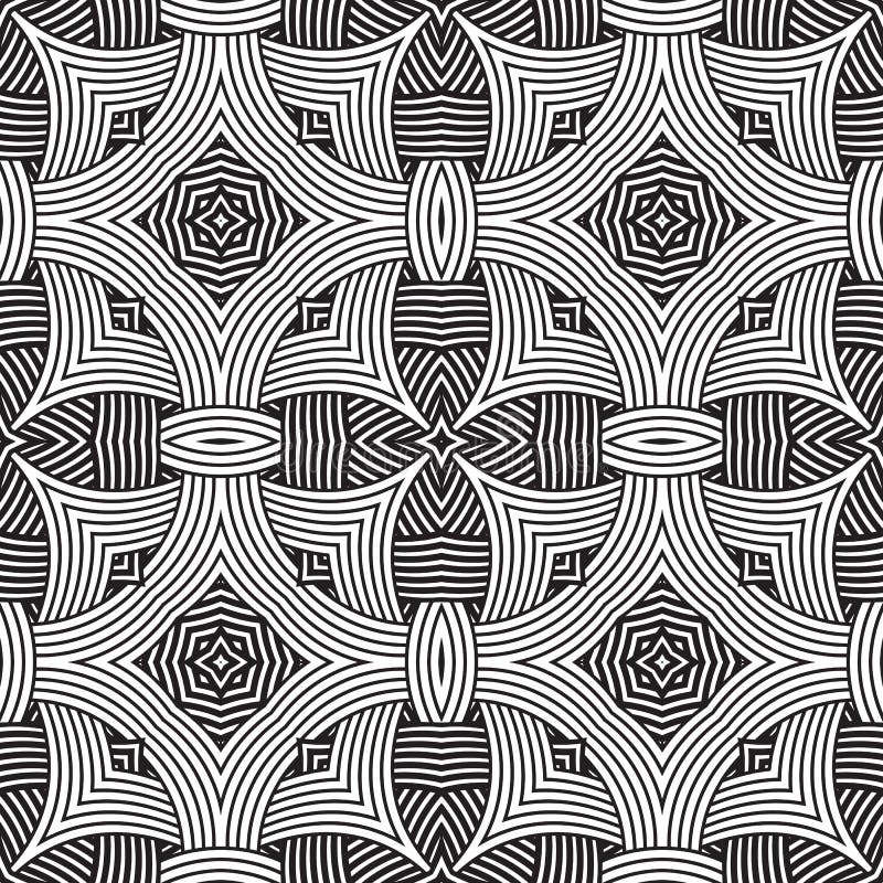Decorative Modern Geometric Seamless Pattern Stock Vector ...