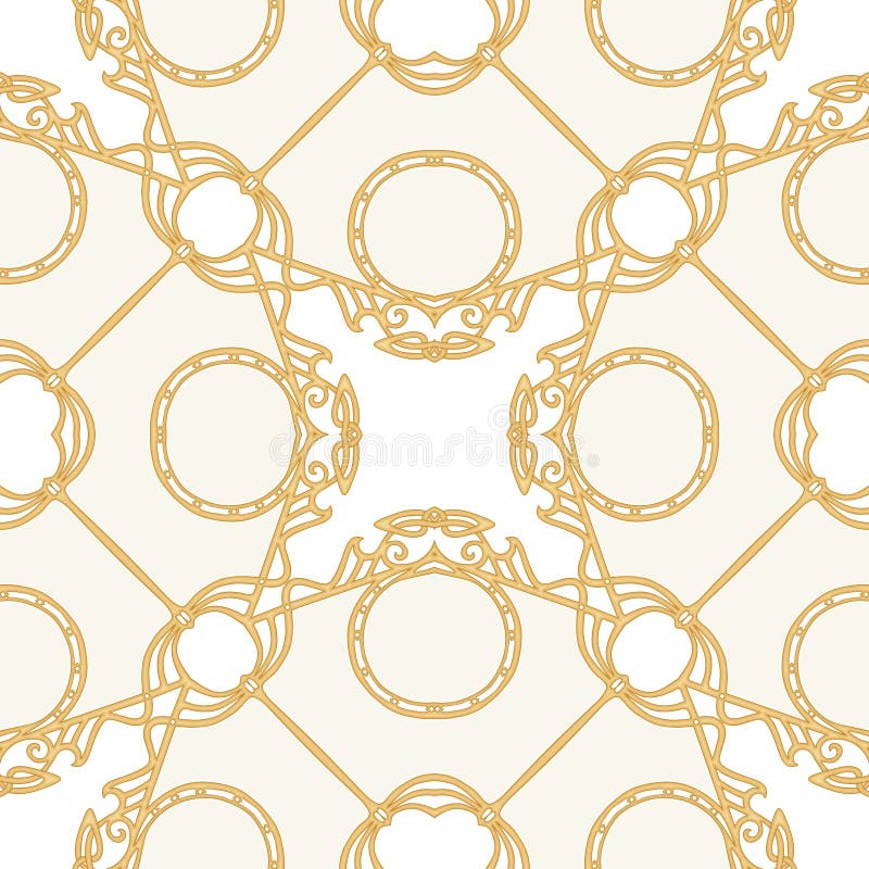 Decorative Motif, Frames, Borders. Seamless Pattern, Background Stock ...