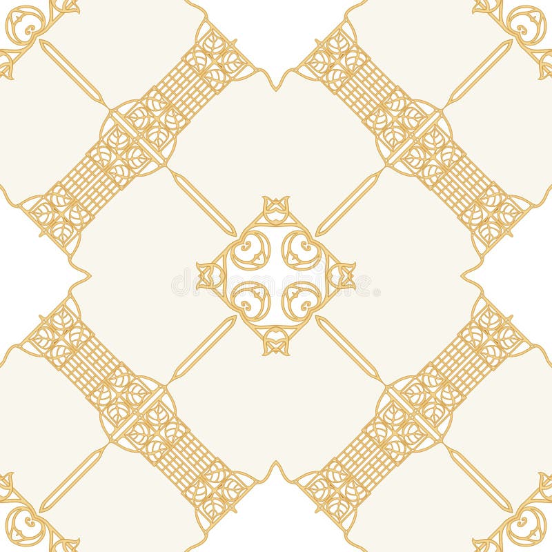 Decorative Motif, Frames, Borders. Seamless Pattern, Background Stock ...