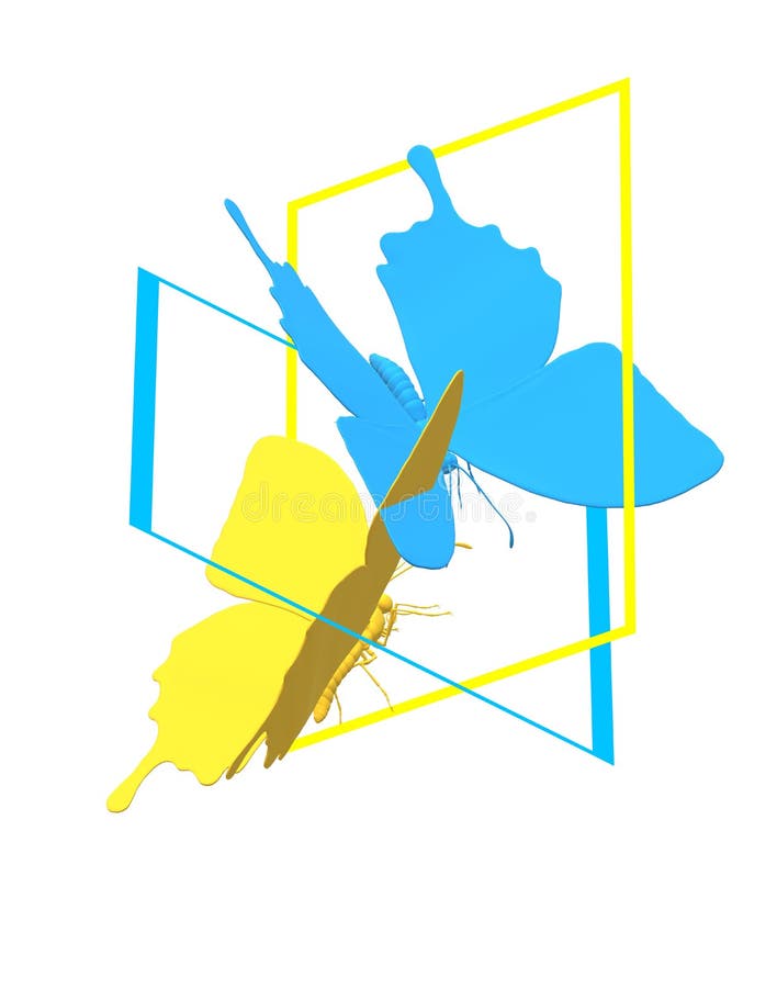 Decorative Multicolored Color Composition Stock Illustration ...