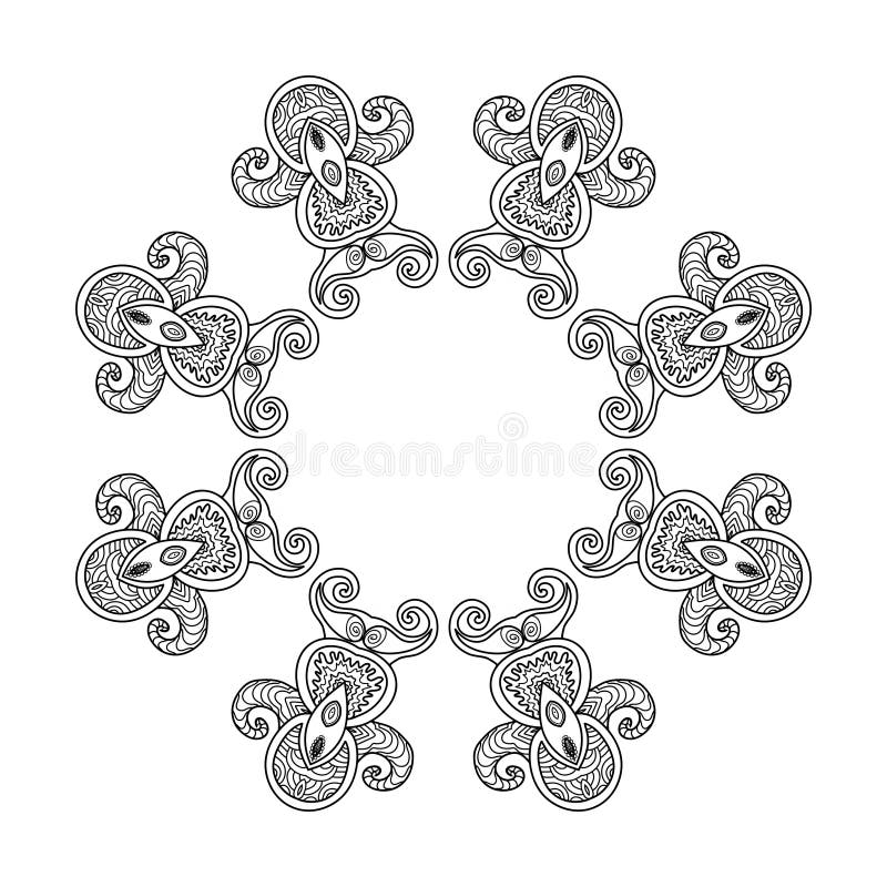Decorative ornate frame stock illustration. Illustration of card - 77172230