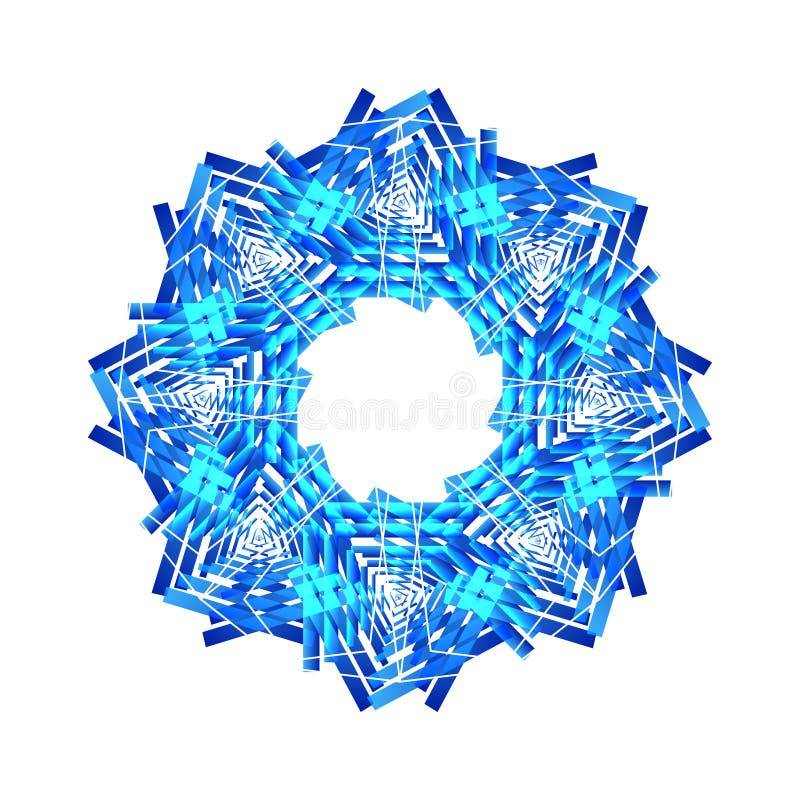 Decorative Ornate Snowflake Stock Vector - Illustration of ornate ...