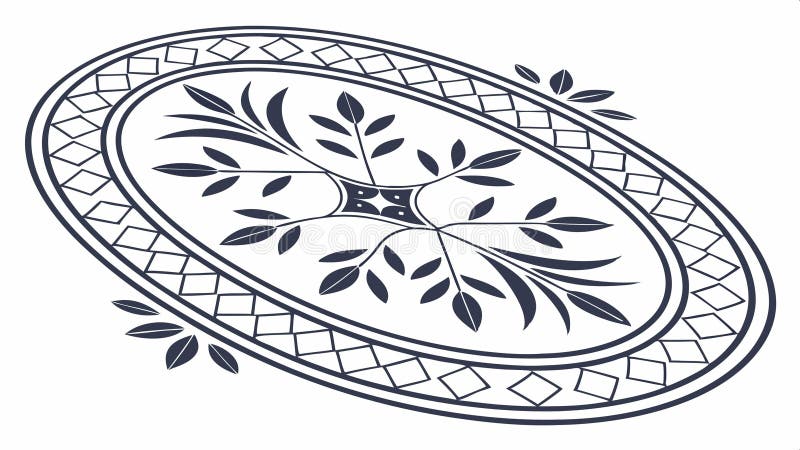 Ornamental Oval Shapes Stock Illustrations – 1,149 Ornamental Oval ...