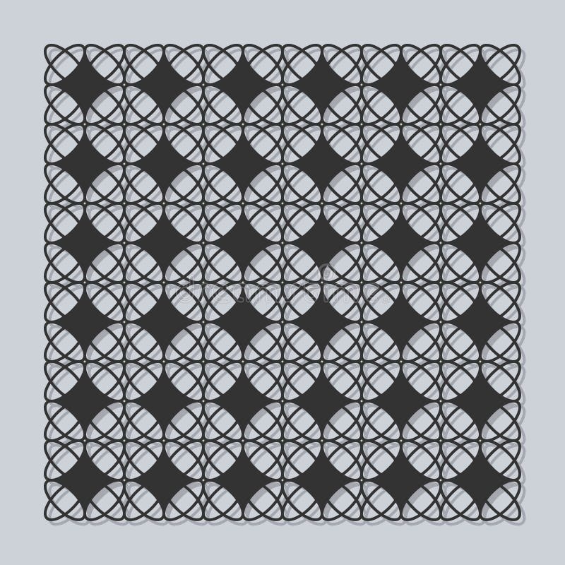 Decorative Panel for Laser Cutting. Universal Classic Square Geometric ...