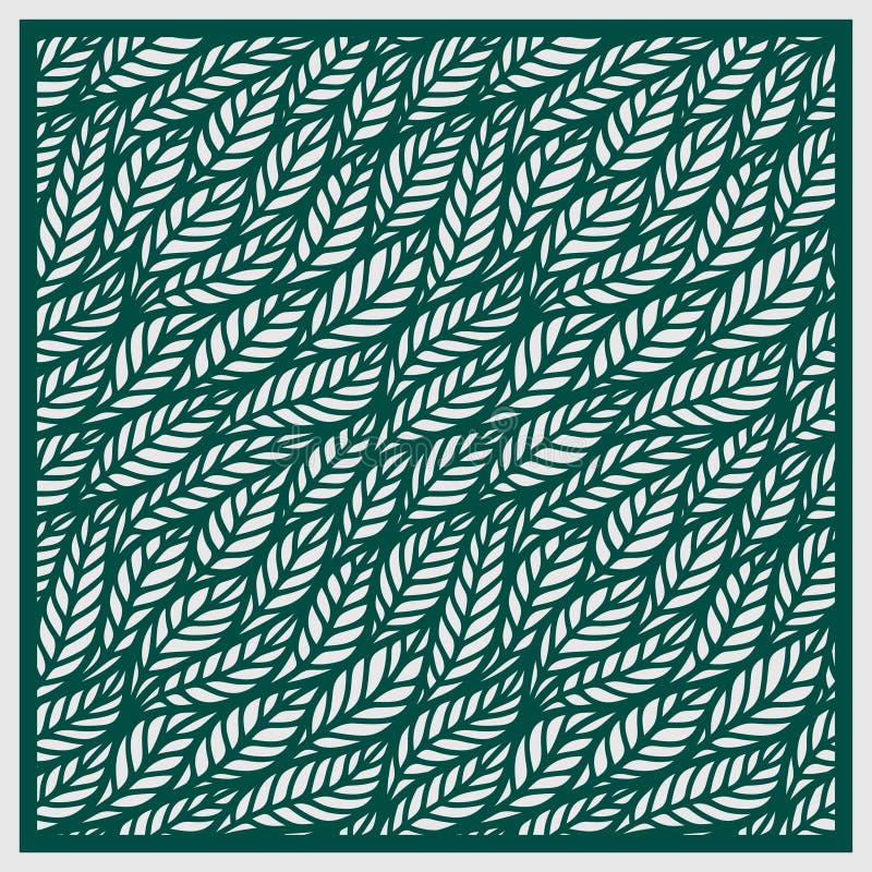 Laser Cut Leaf Patterns Stock Illustrations – 66 Laser Cut Leaf ...