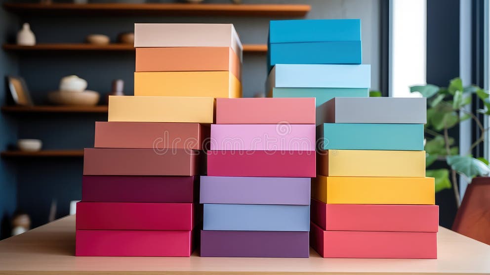 Decorative paper box stock illustration. Illustration of packaging ...