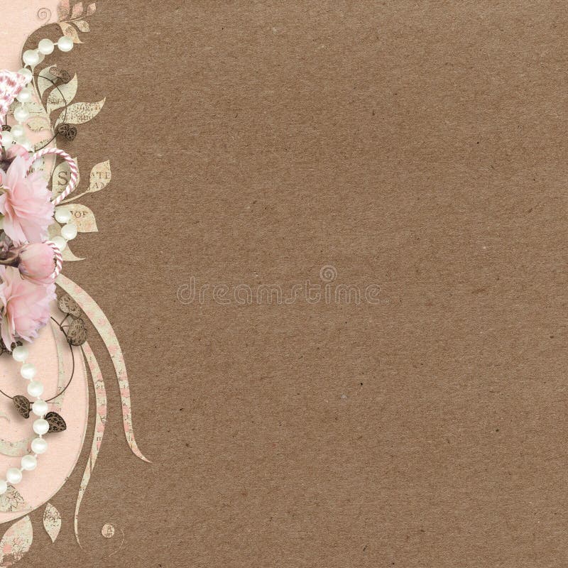 Decorative Paper, Great Set of Digital Paper Backgrounds Decorated with ...