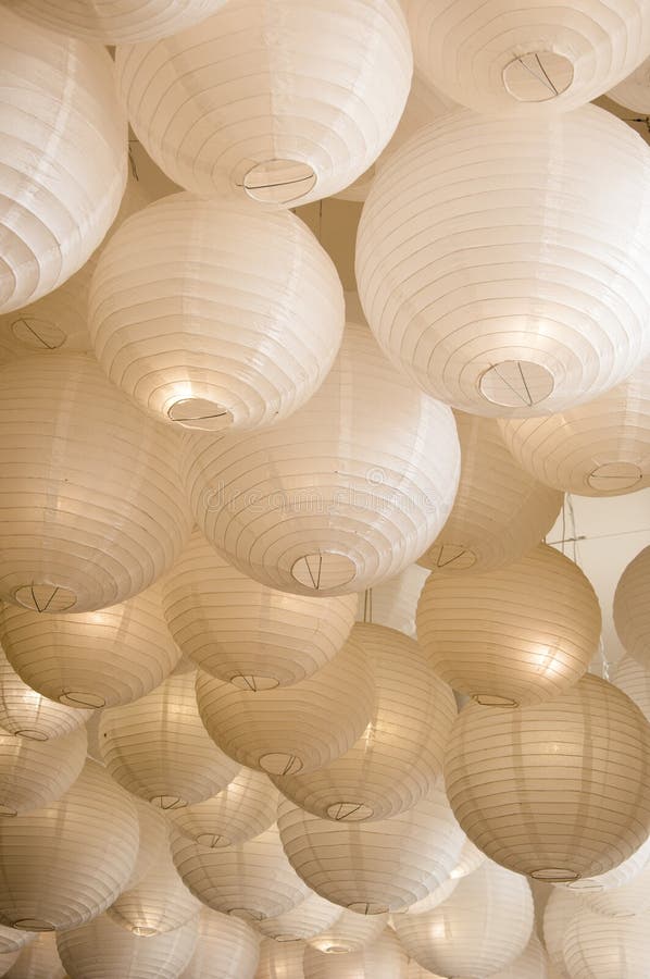 Decorative Paper Lampions Chinese Paper Lanterns Decoration Hanging ...