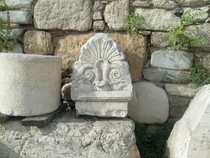 Decorative Part of Stone Facade Stock Photo - Image of representation ...