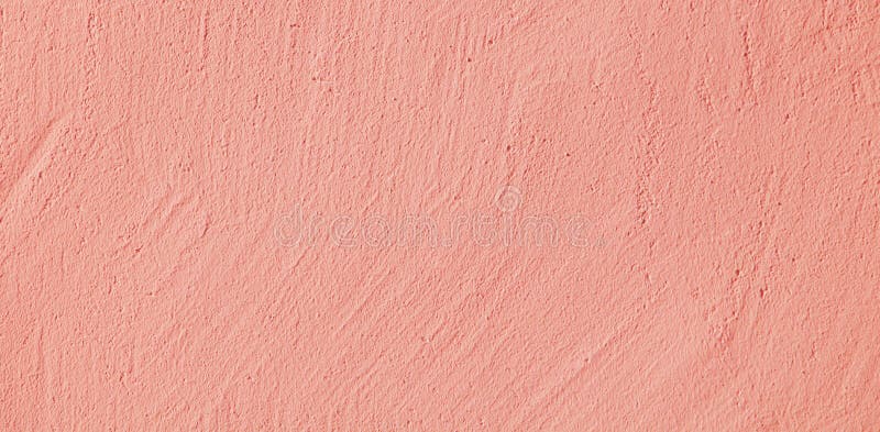 Pink Stucco Surface On Wall Stock Image - Image of surface, pattern ...
