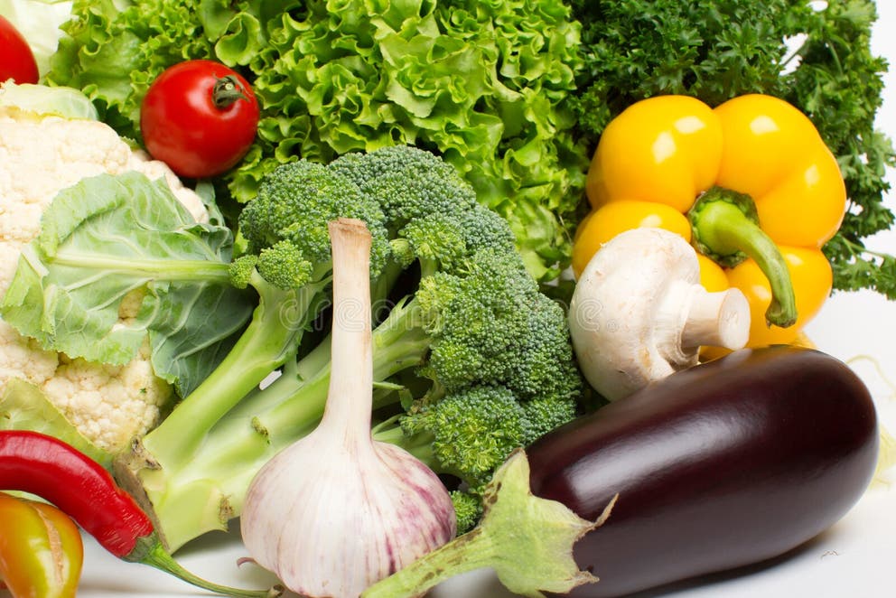 Decorative Pattern of Fresh Vegetables Stock Photo - Image of healthy ...