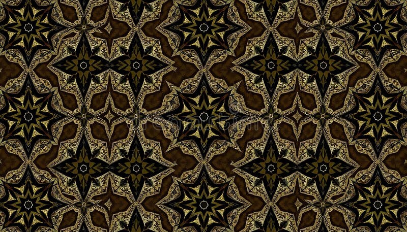 Decorative Pattern Ornate, Vintage Style Background Texture Generative ...