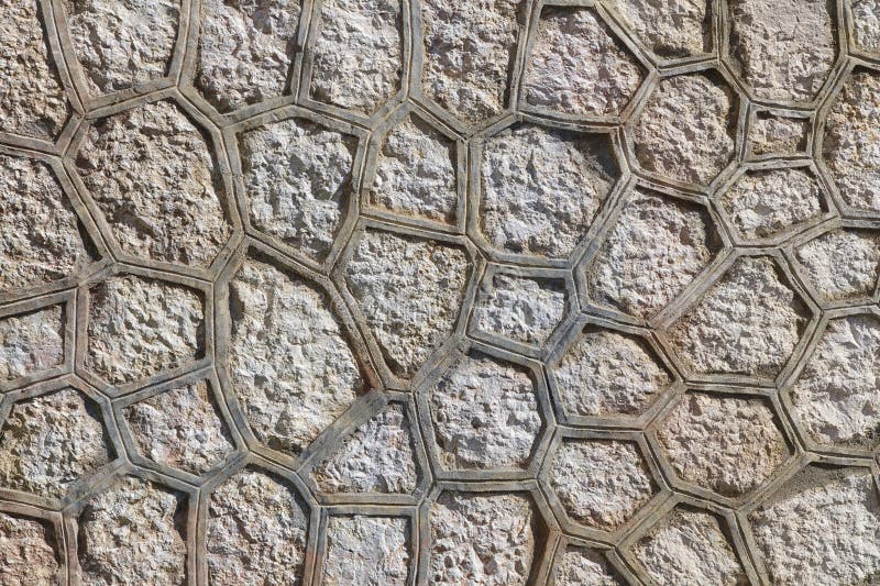 Decorative Pattern within Stone Wall. Stock Photo - Image of texture ...