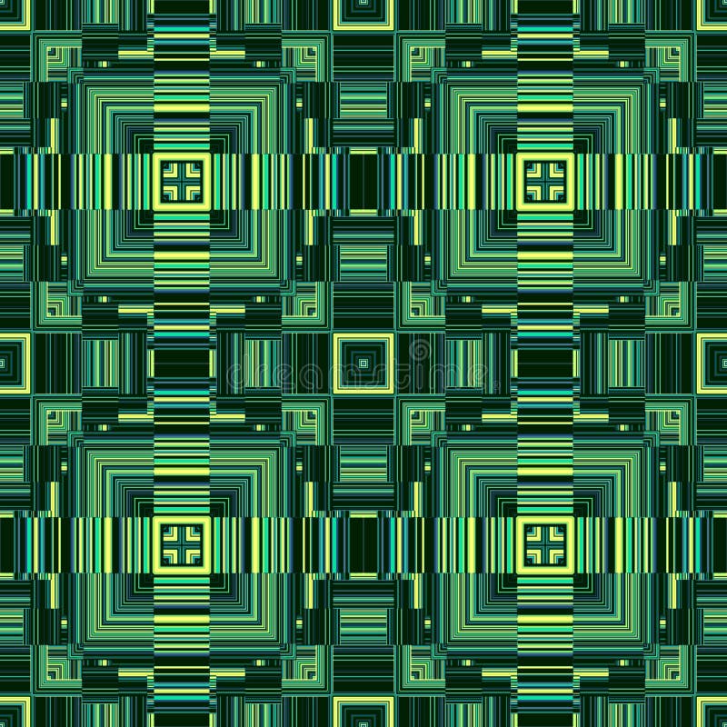 Decorative Pattern of Vertical and Horizontal Lines. Stock Illustration ...