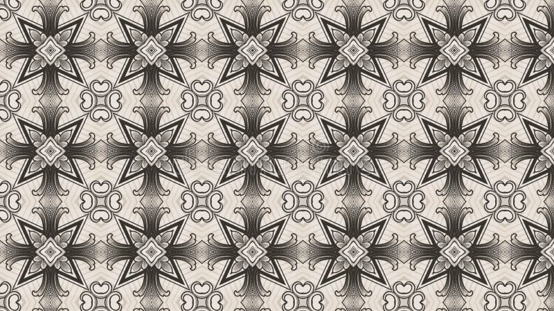 Decorative Pattern Wallpaper Graphic Stock Illustration - Illustration ...