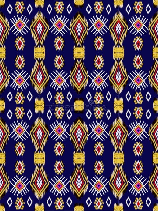 Geometric Ethnic Pattern, Native American Tribal Fabric, Tile, Carpet ...
