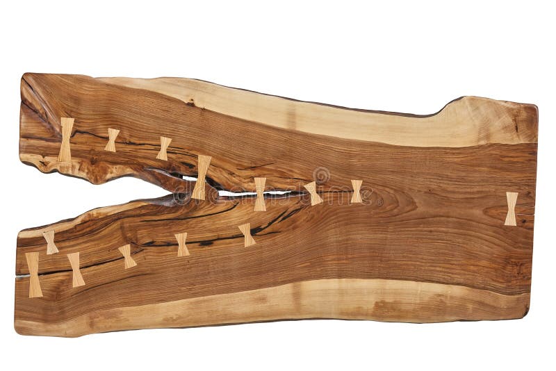 Decorative Piece of Flat Timber Stock Image - Image of craftsmanship ...