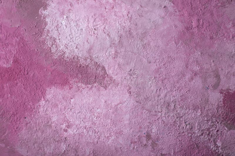 Decorative Pink Plaster Texture, Wallpaper Close-up, Wall Pattern Stock ...